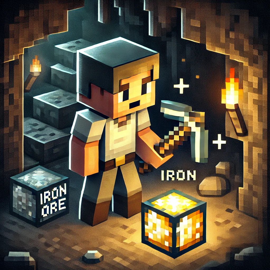 Where to Find The Best Y Level For Iron in Minecraft | Shockbyte