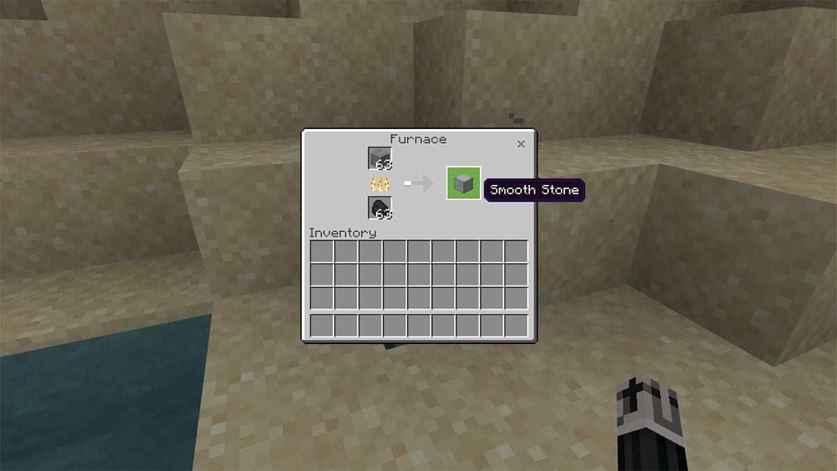 How to Make Smooth Stone In Minecraft | Shockbyte