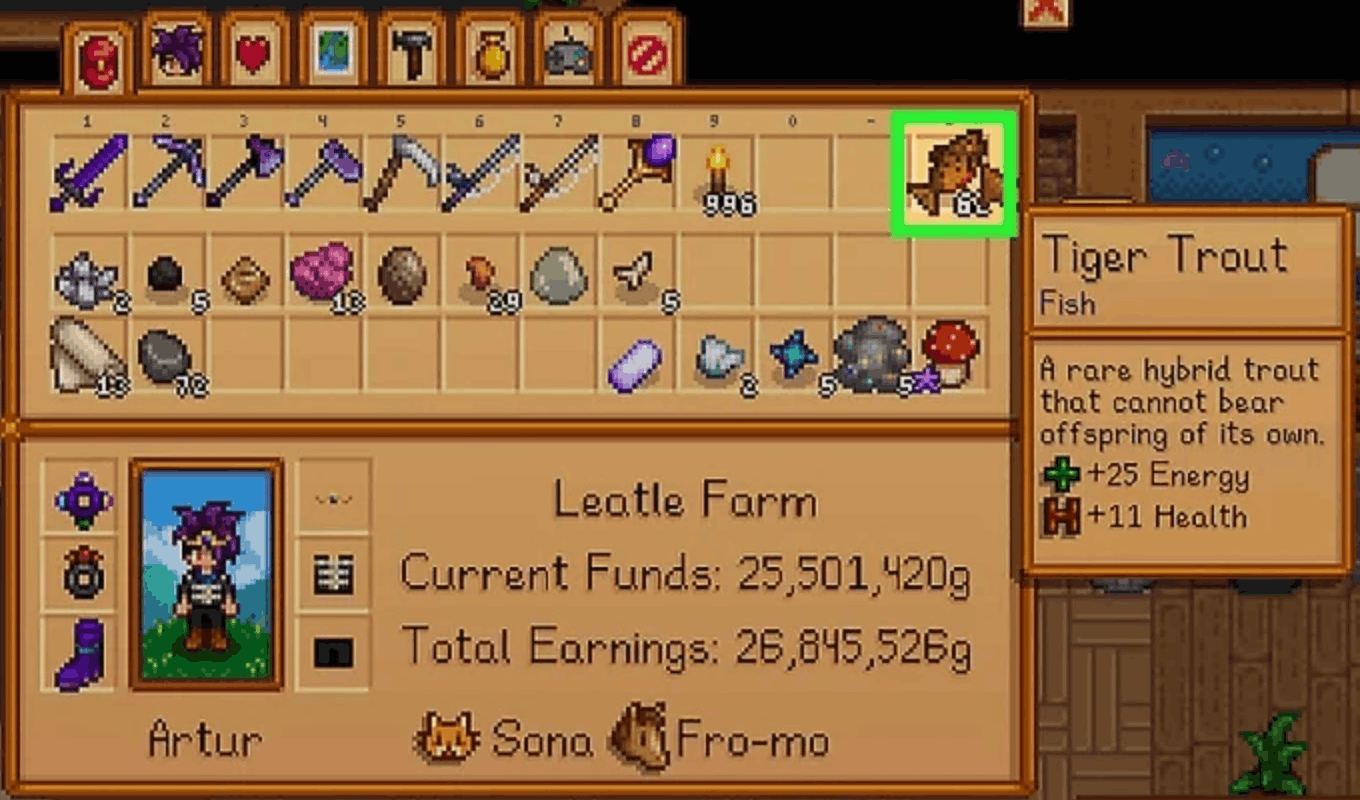 Where To Catch Tiger Trout In Stardew Valley | Shockbyte