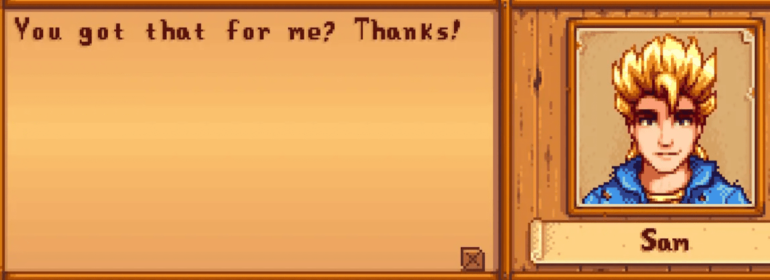 What Does Sam Like in Stardew Valley | Shockbyte