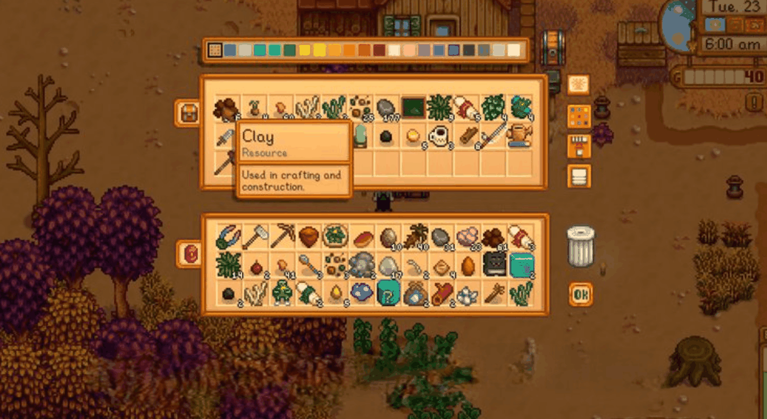 How to Get Clay in Stardew Valley | Shockbyte