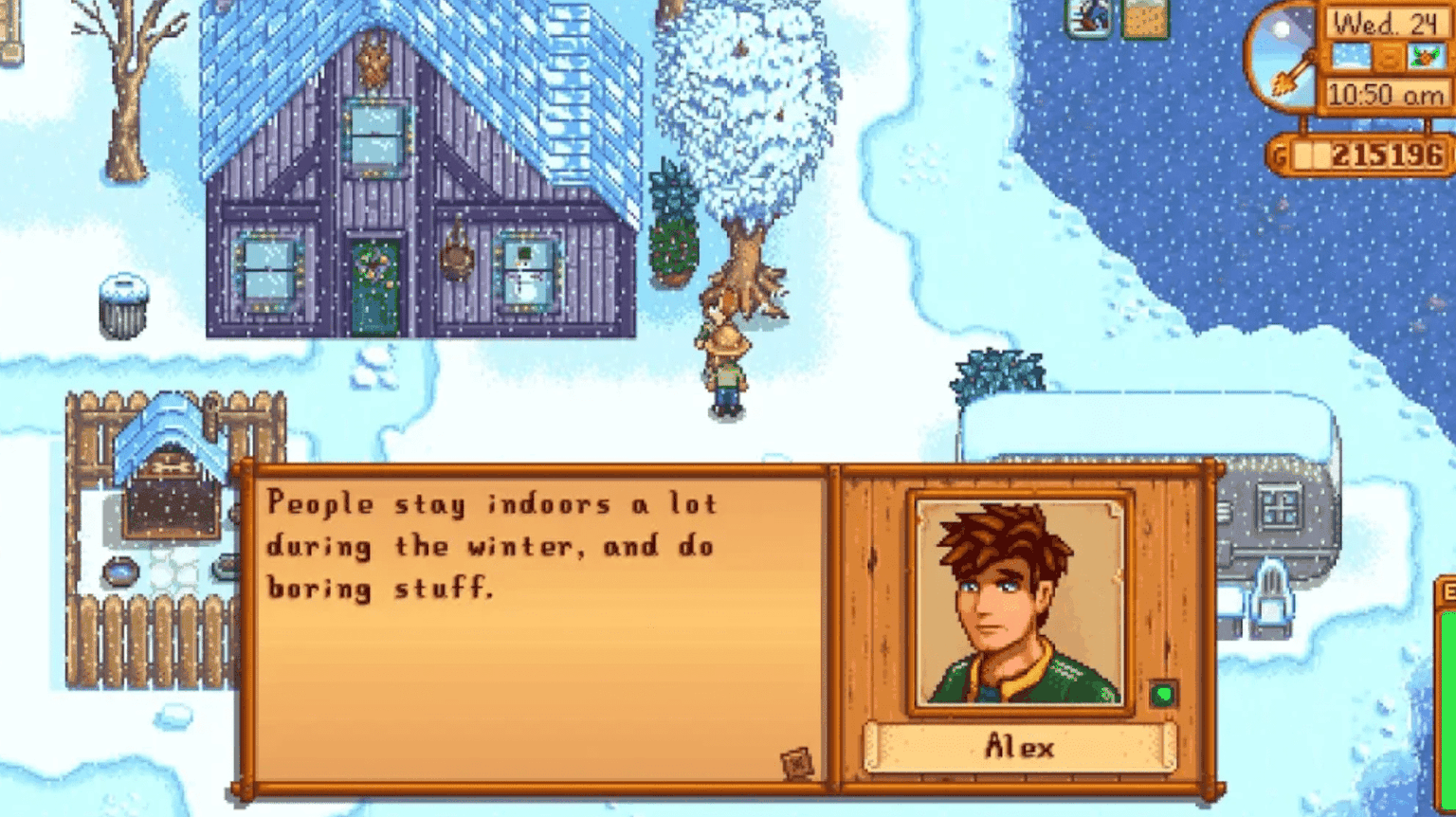 What Does Alex Like In Stardew Valley | Shockbyte