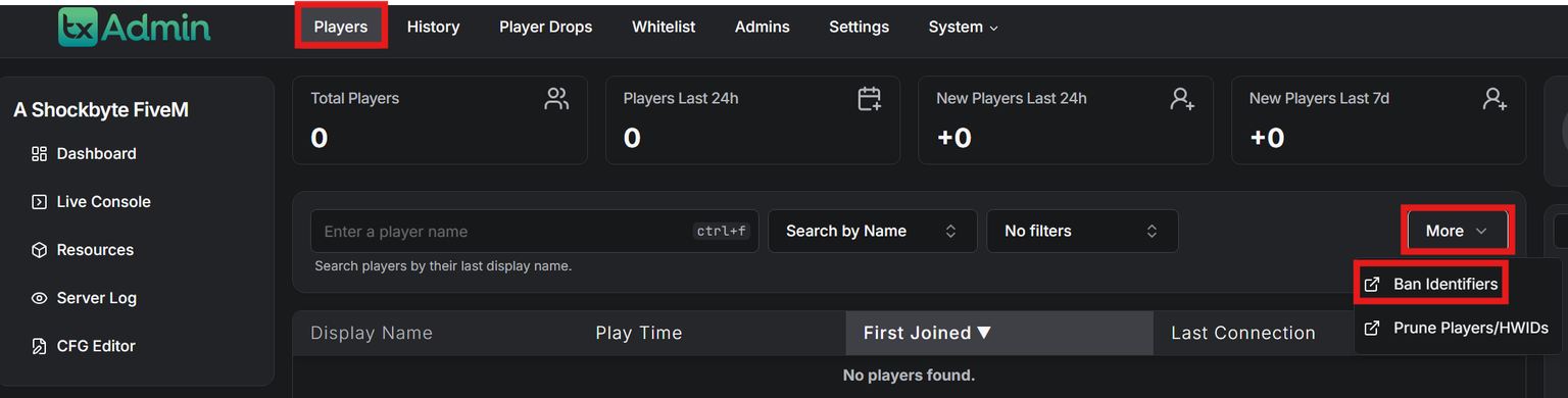 How to Ban a Player from your FiveM Server | Shockbyte